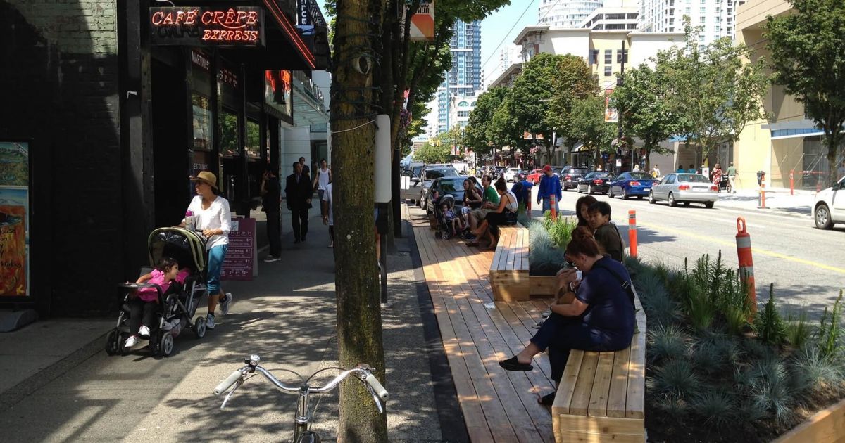 Parklets Creating Recreation Spaces in the Urban Density