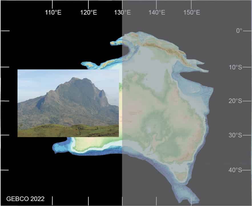 Triassic Massive Limestones Forming High Peaks and Mountain Ranges in ...