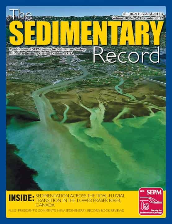 Vol. 10, Issue 4, 2012 | Published by The Sedimentary Record