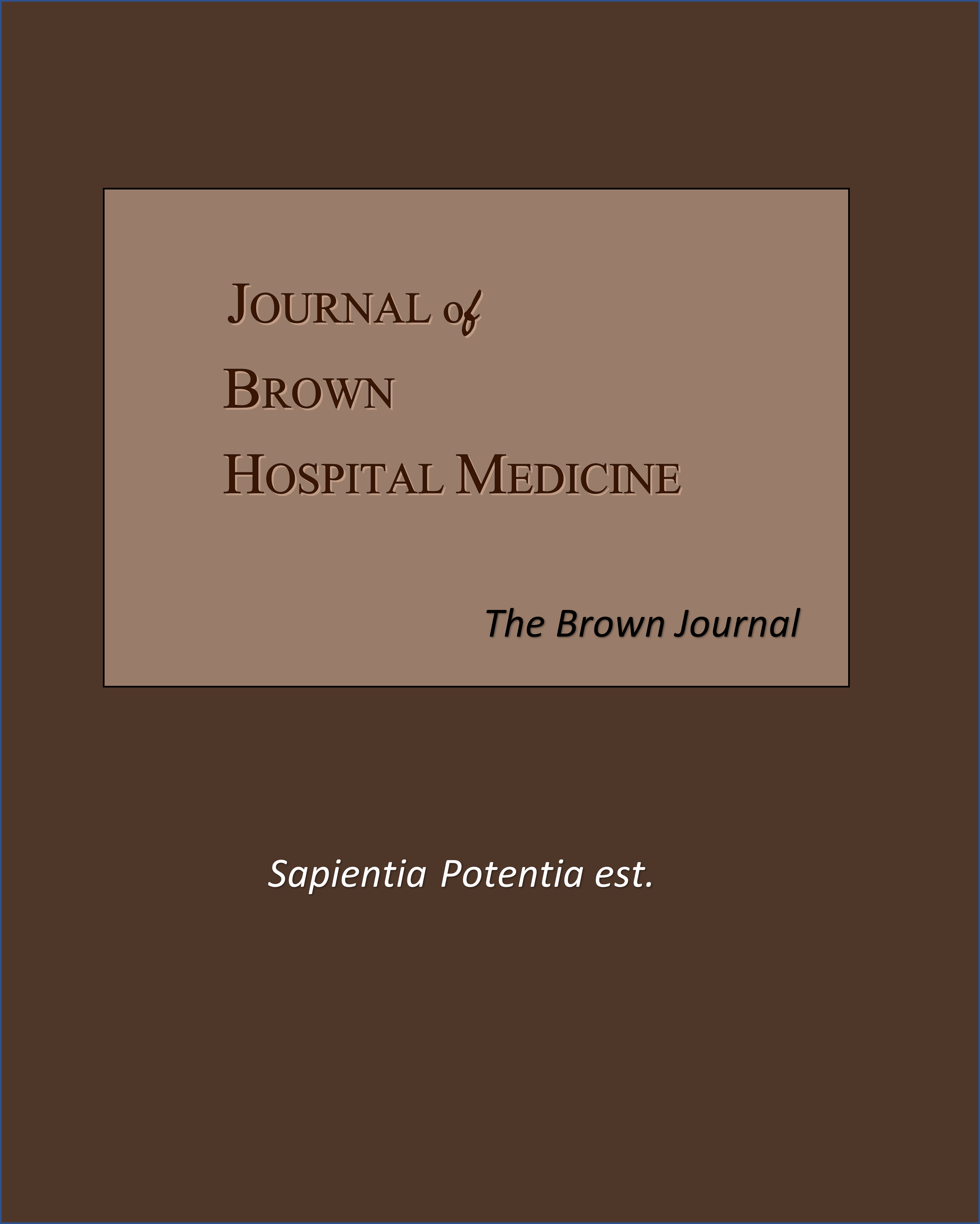 Journal of Brown Hospital Medicine