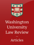 Washington University Law Review - Articles