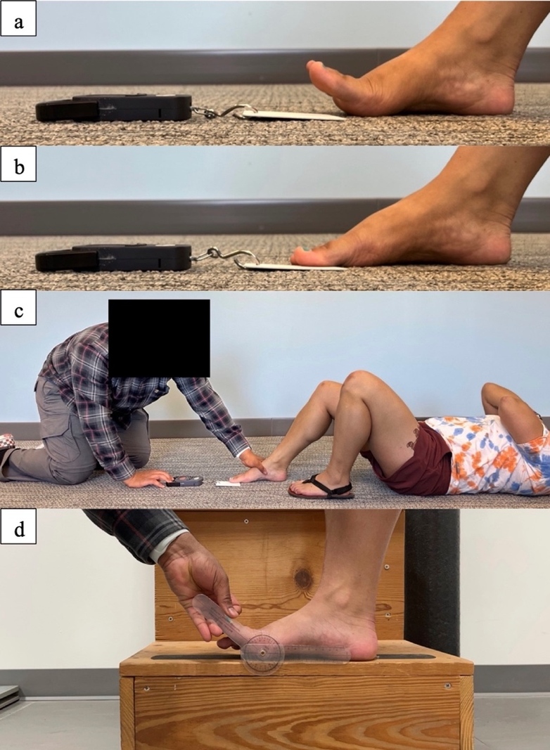 toe proprioception test