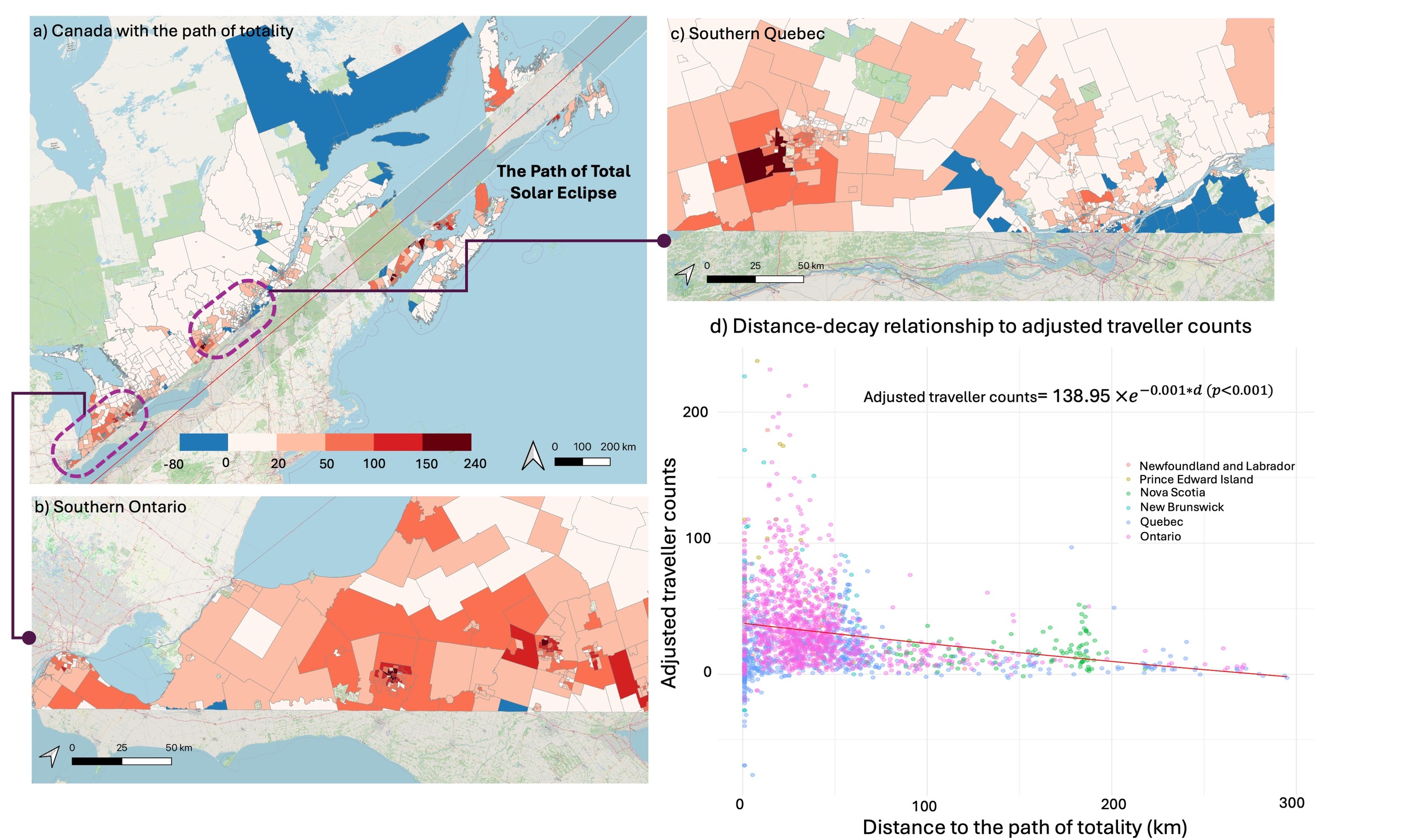 Human Mobility Patterns during the 2024 Total Solar Eclipse in Canada ...