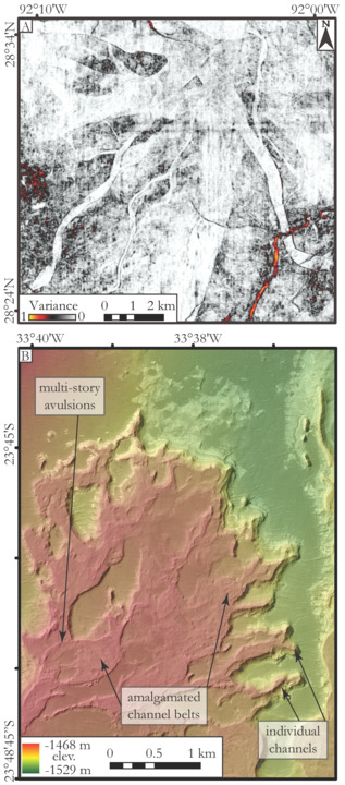 distributary channel