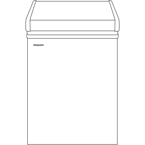 Hotpoint HCM4SMWW CC Hotpoint 3.6 Cu. Ft. Manual Defrost Chest Freezer HCM4SMWW CC Daniels Discount