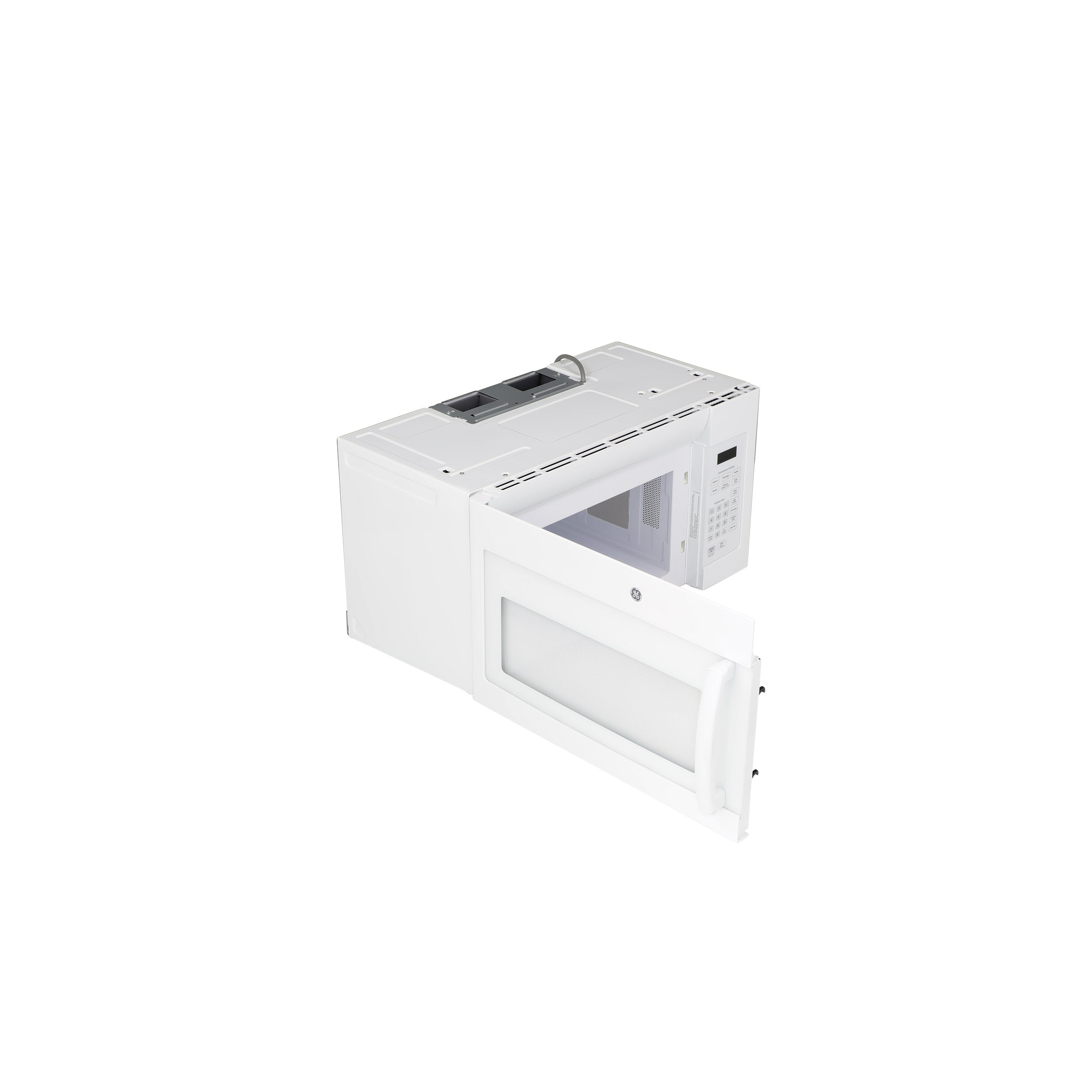 GE - JVM3160DFWW - GE® 1.6 Cu. Ft. Over-the-Range Microwave Oven ...