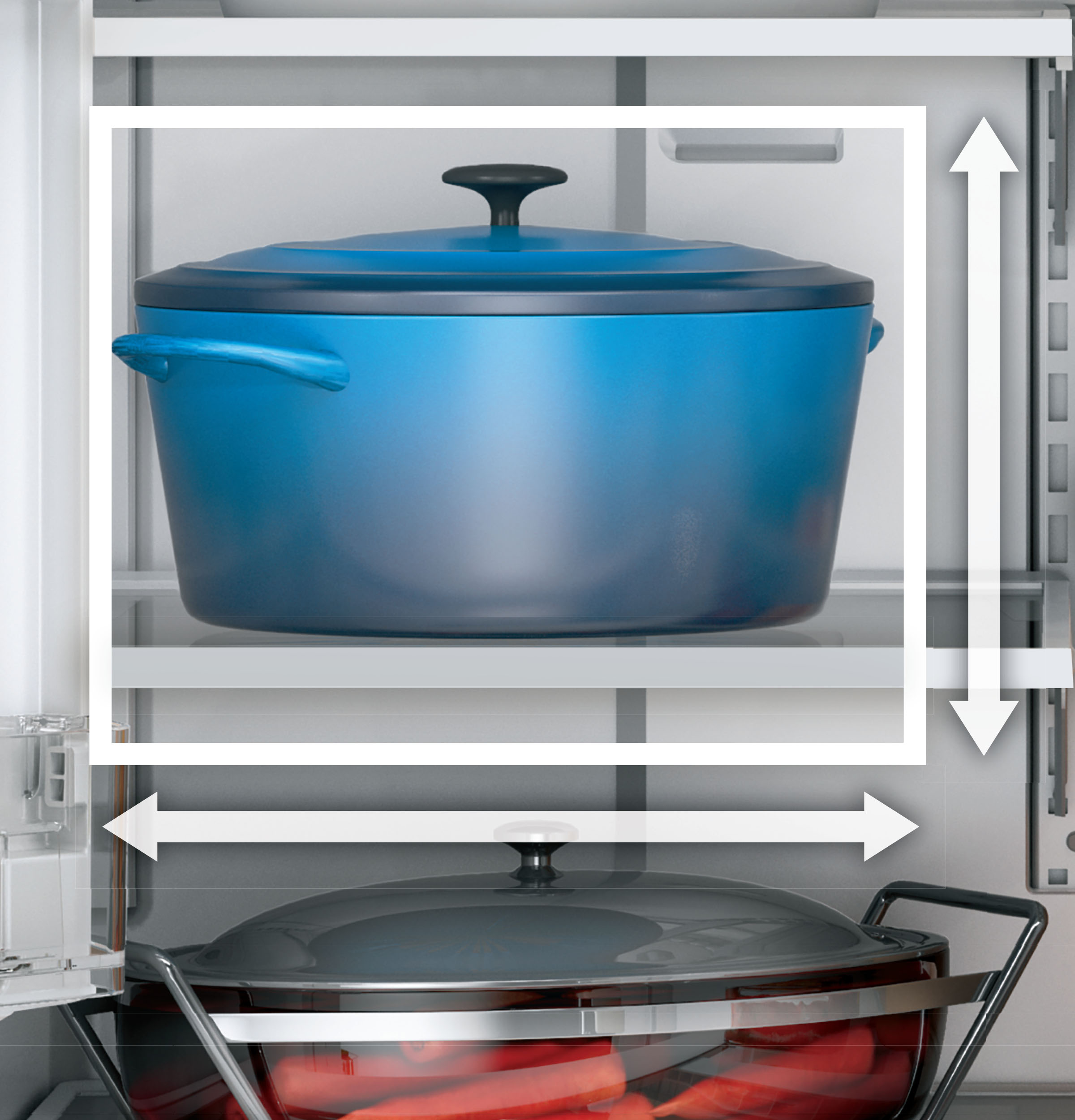 GE - GFE28GYNFS - GE® ENERGY STAR® 27.7 Cu. Ft. Fingerprint Resistant ...