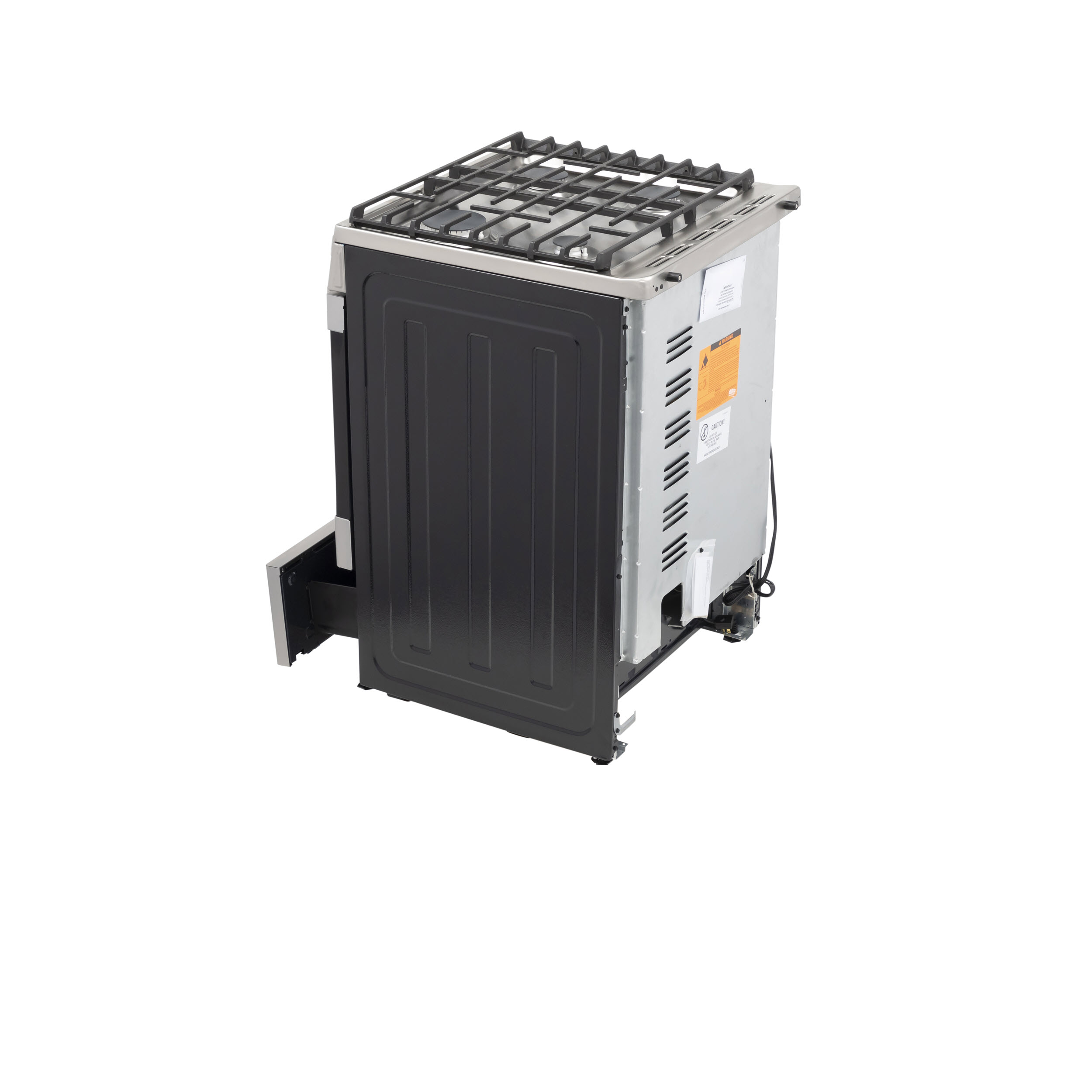 Haier - QGAS740RMSS - 24" 2.9 Cu. Ft. Gas Free-Standing Range with ...