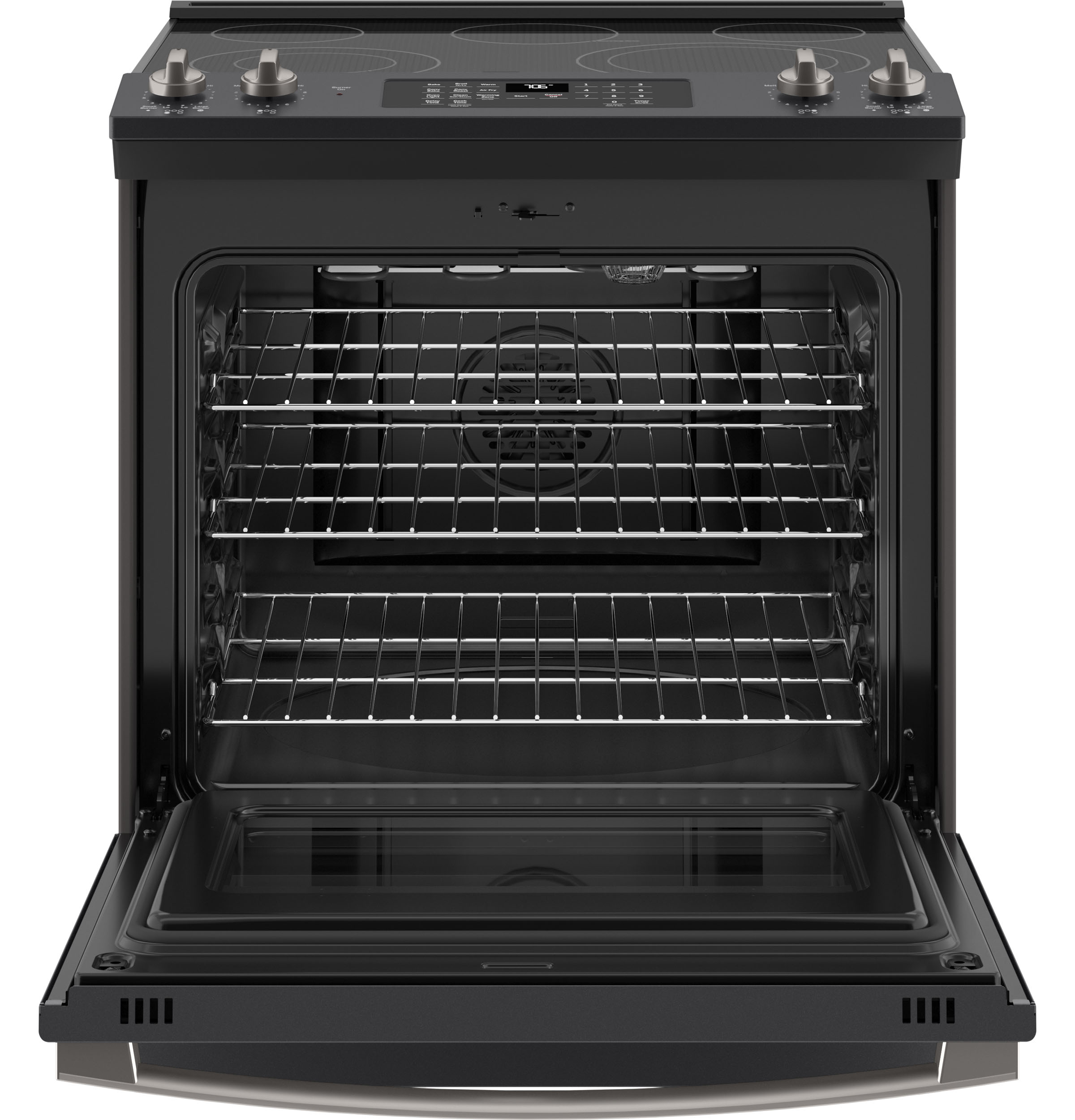 GE - JS760FPDS - GE 30" Slide-In Electric Convection Range with No ...