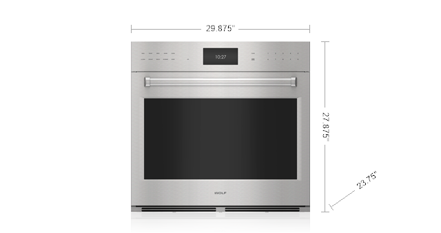 Wolf - SO3050PE/S/P - 30" E Series Professional Built-In Single Oven ...