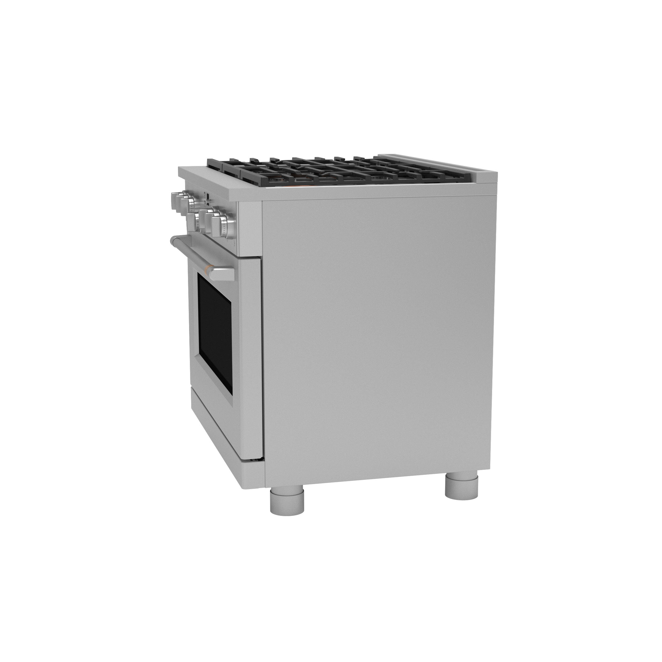 Cafe - CGY366P2TS1 - Café™ 36" Smart All-Gas Commercial-Style Range ...