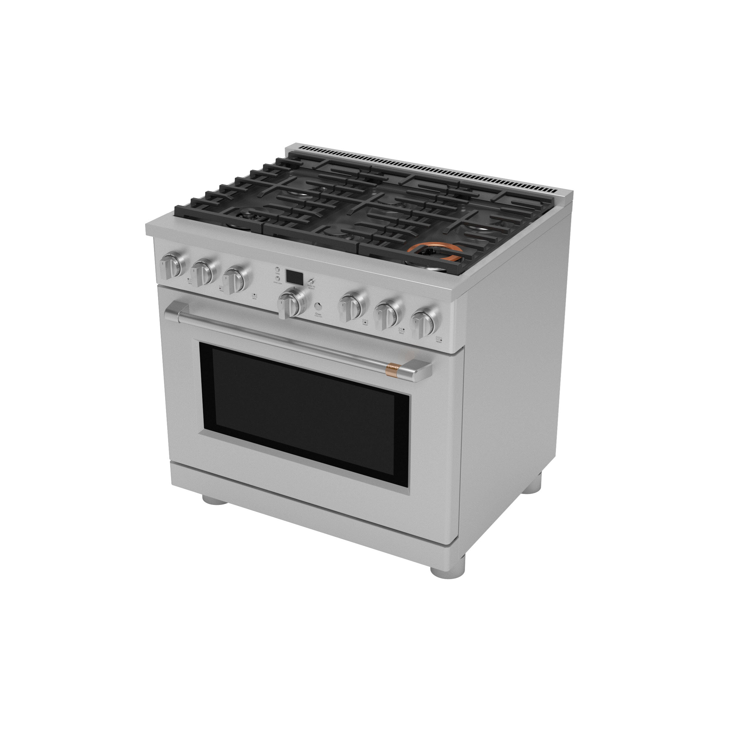 Cafe - CGY366P2TS1 - Café™ 36" Smart All-Gas Commercial-Style Range ...