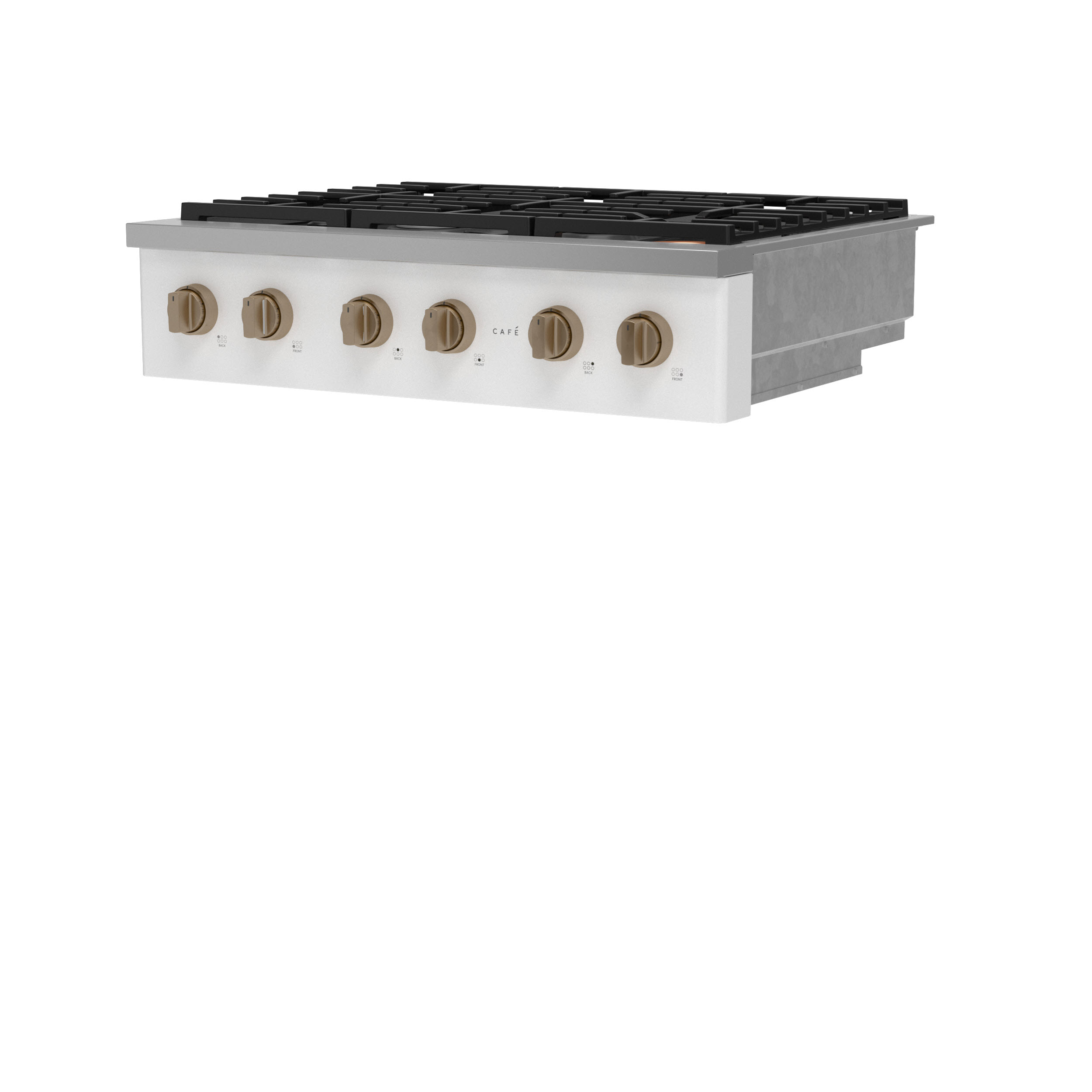 Cafe - CGU366P4TW2 - Café™ 36" Commercial-Style Gas Rangetop with 6 ...