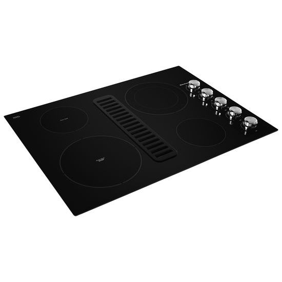 KitchenAid - KCED600GBL - 30" Electric Downdraft Cooktop with 4 ...