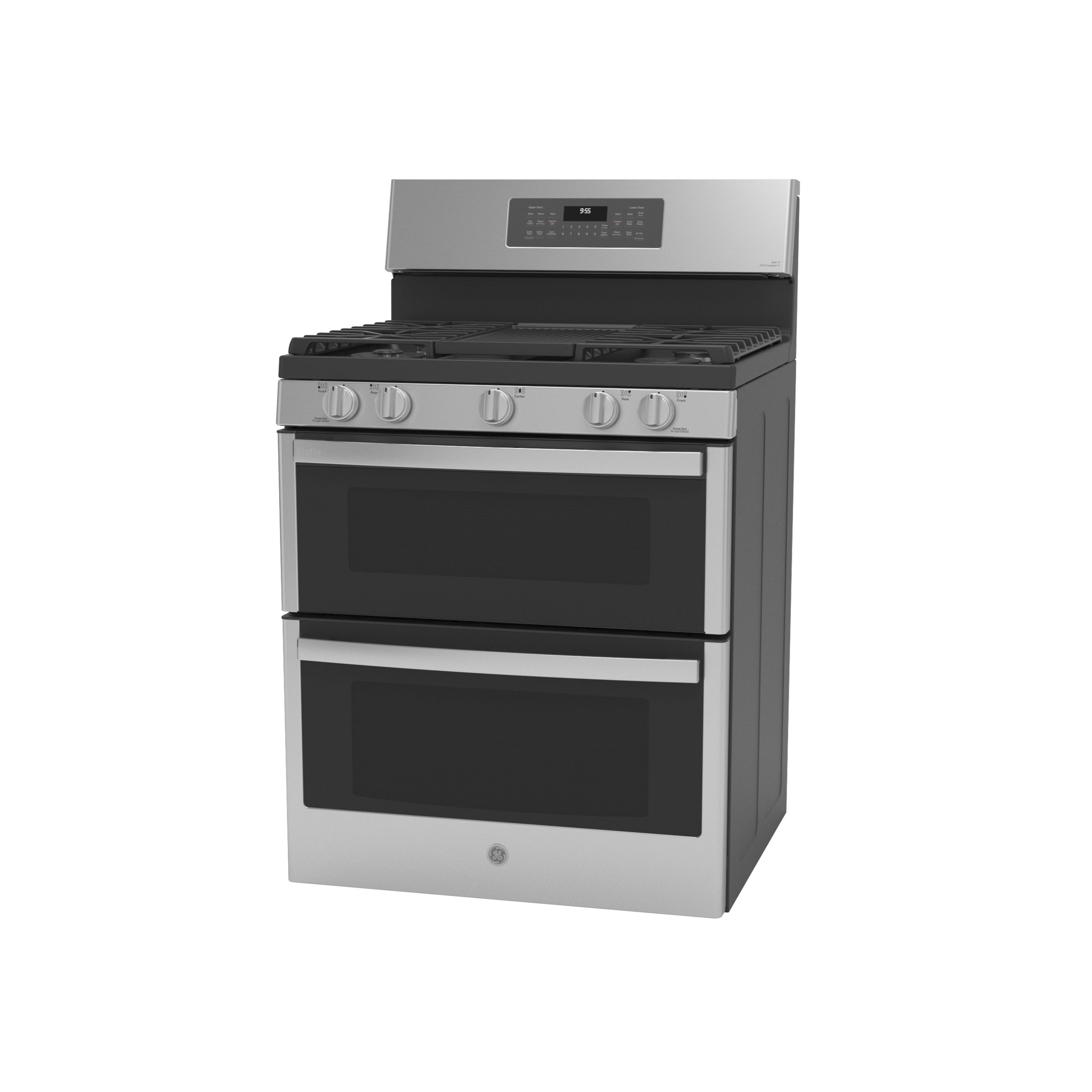 GE Profile - PGB965YPFS - GE Profile™ 30" Free-Standing Gas Double Oven ...