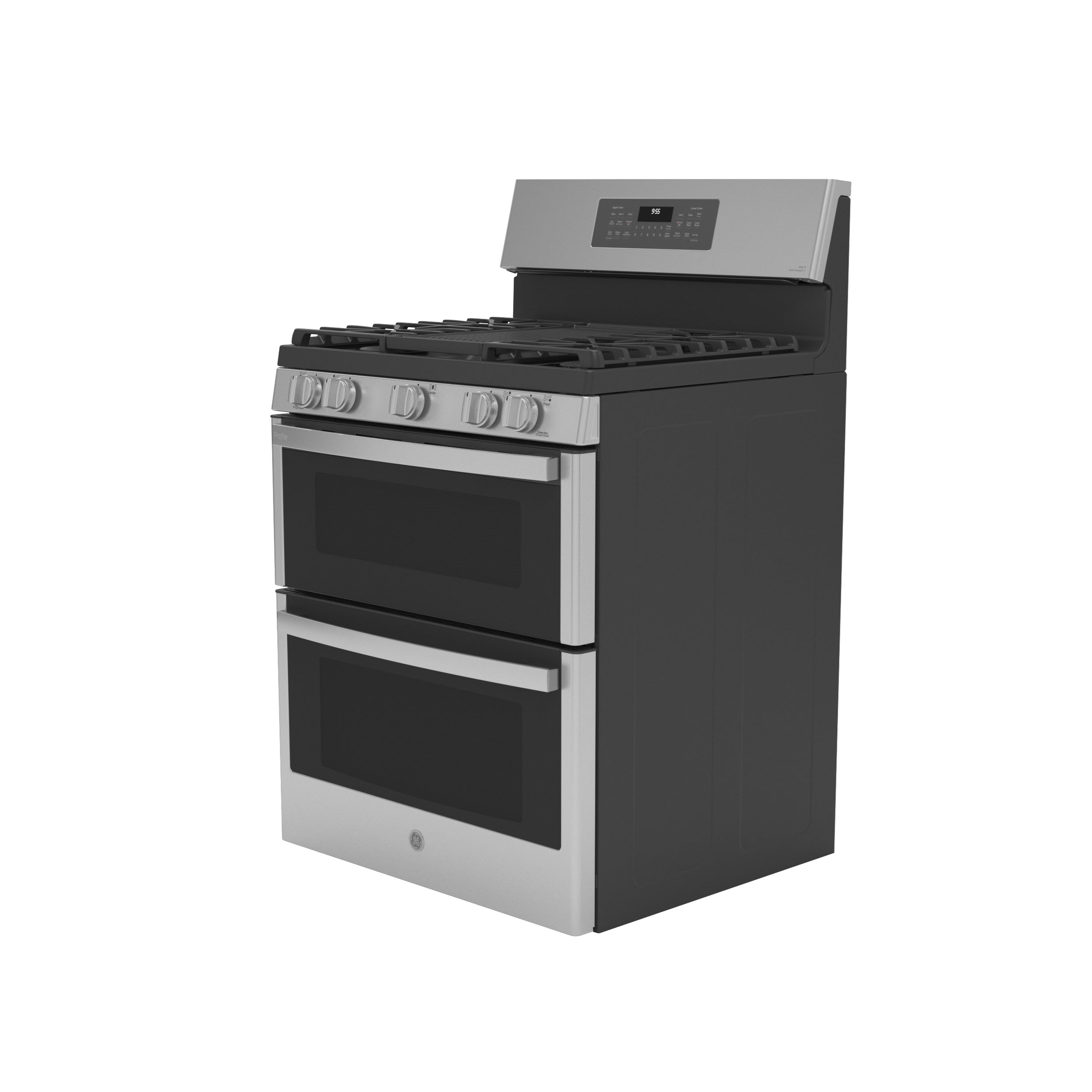 GE Profile - PGB965YPFS - GE Profile™ 30" Free-Standing Gas Double Oven ...