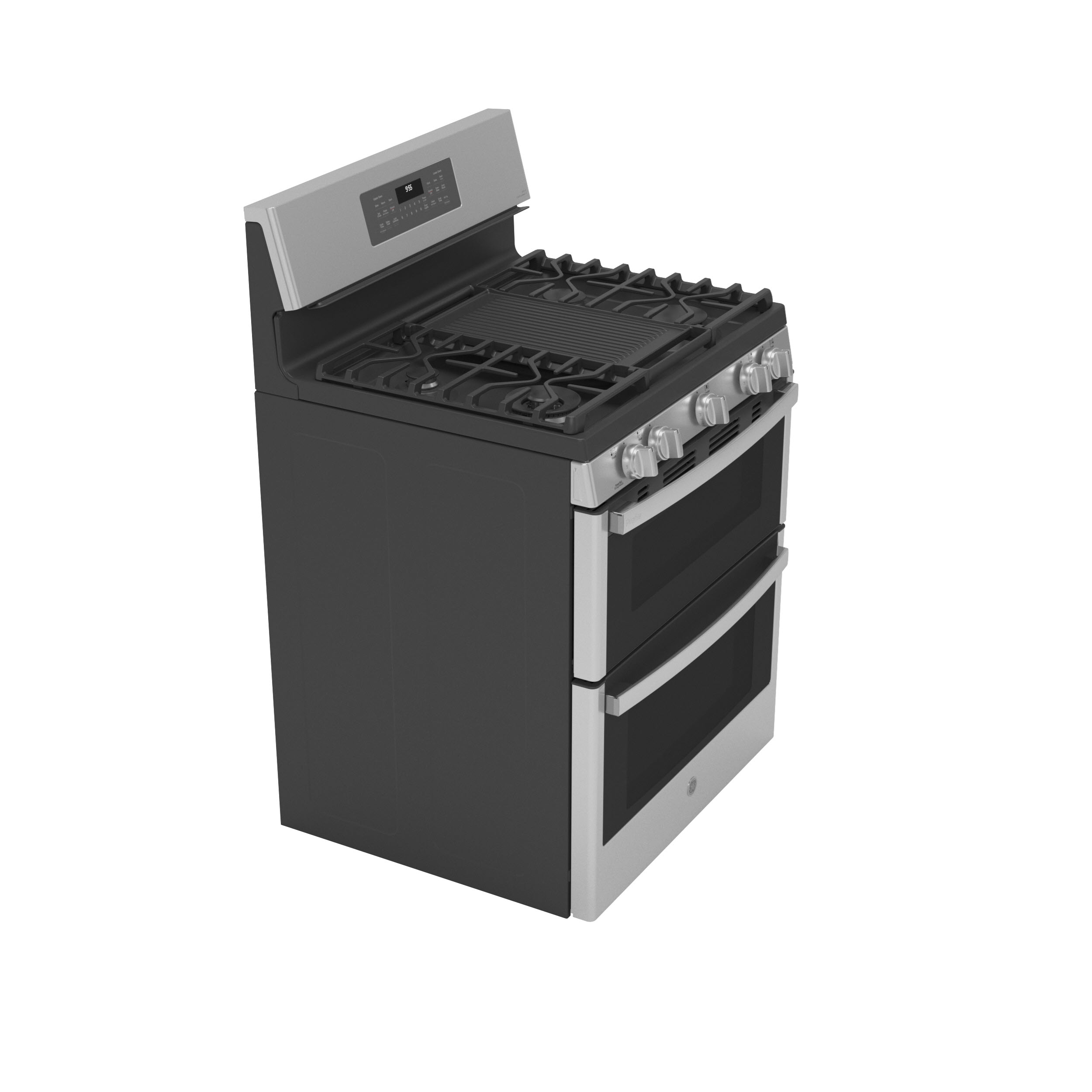 GE Profile - PGB965YPFS - GE Profile™ 30" Free-Standing Gas Double Oven ...
