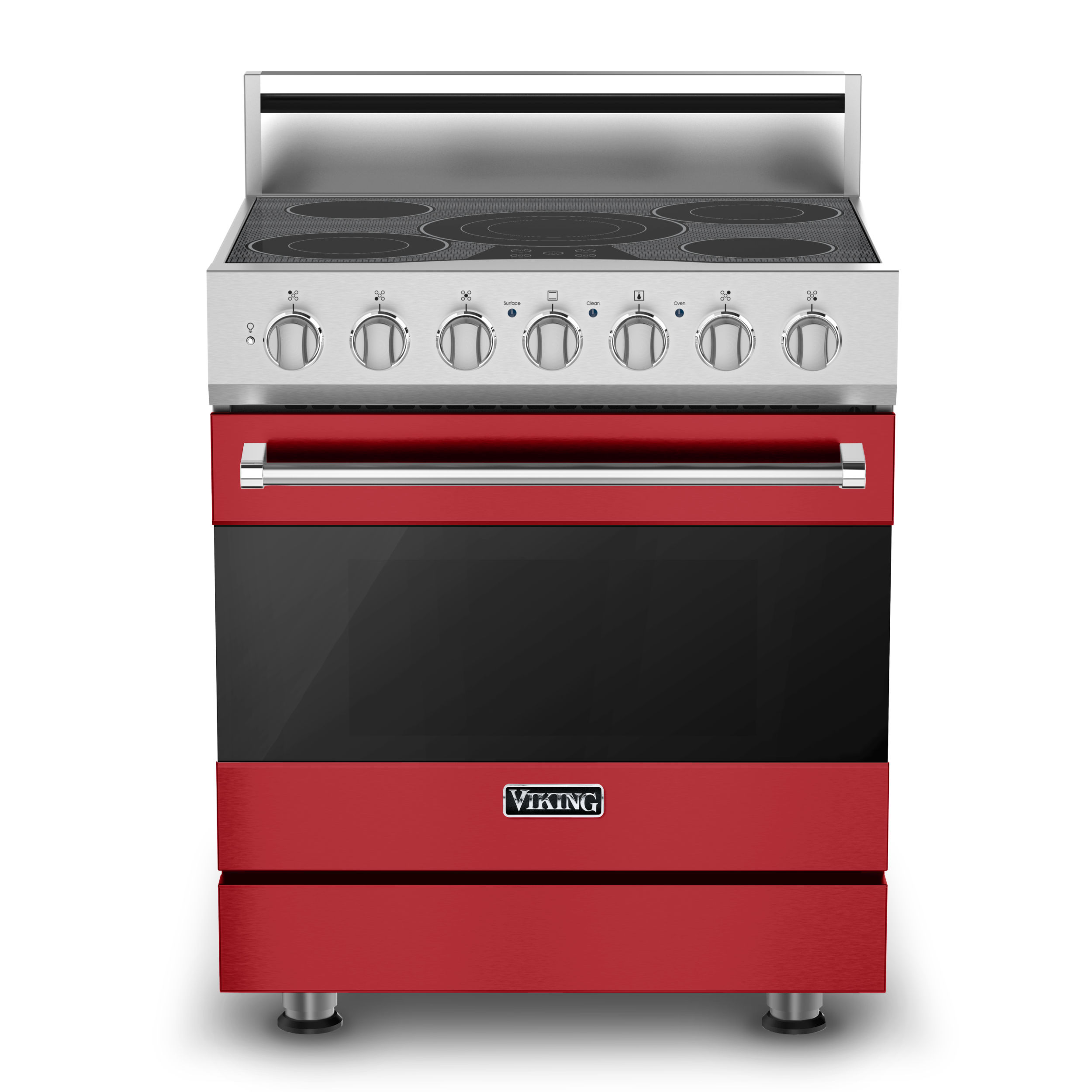 Red electric kitchen stove store