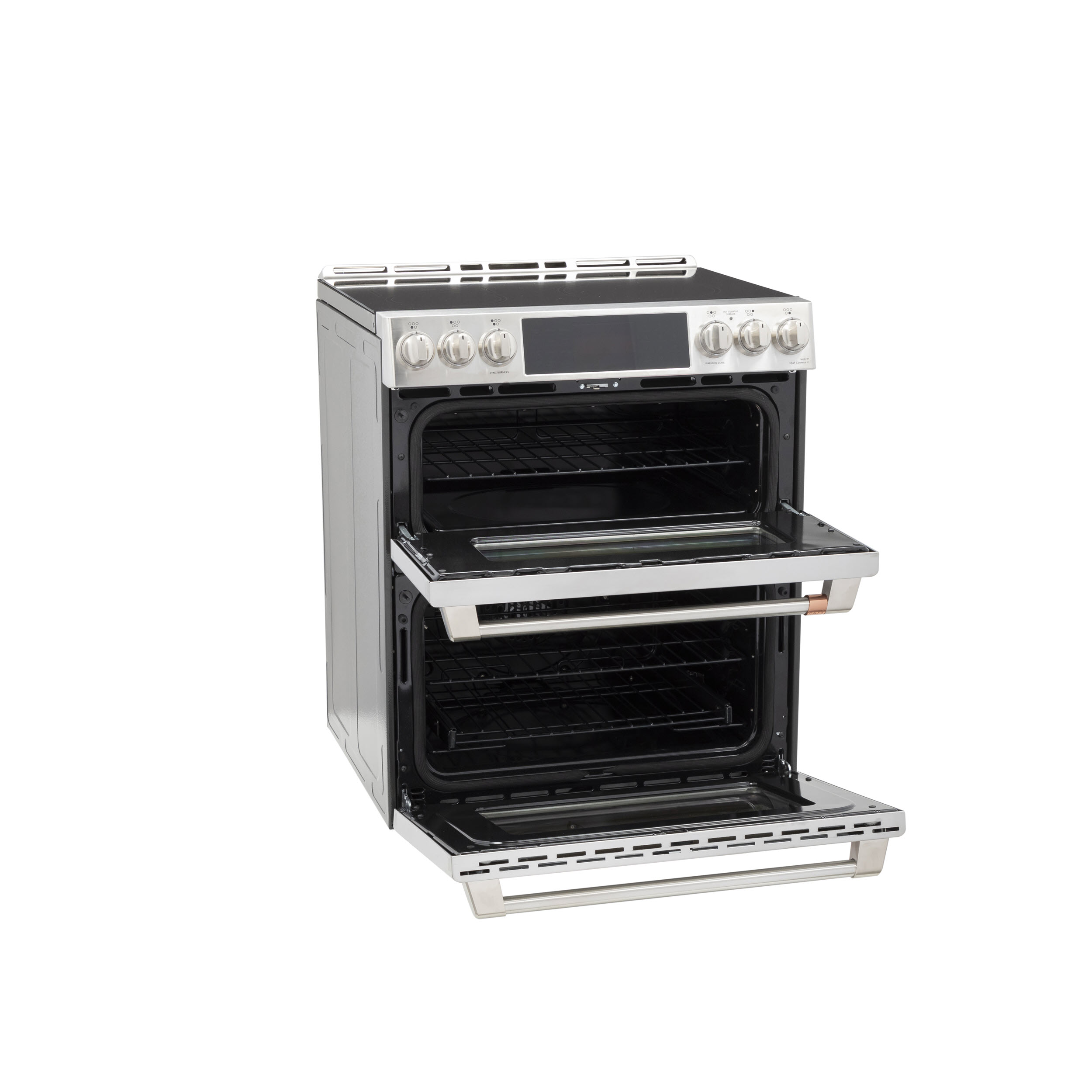 Cafe - CHS950P2MS1 - Café™ 30" Smart Slide-In, Front-Control, Induction ...