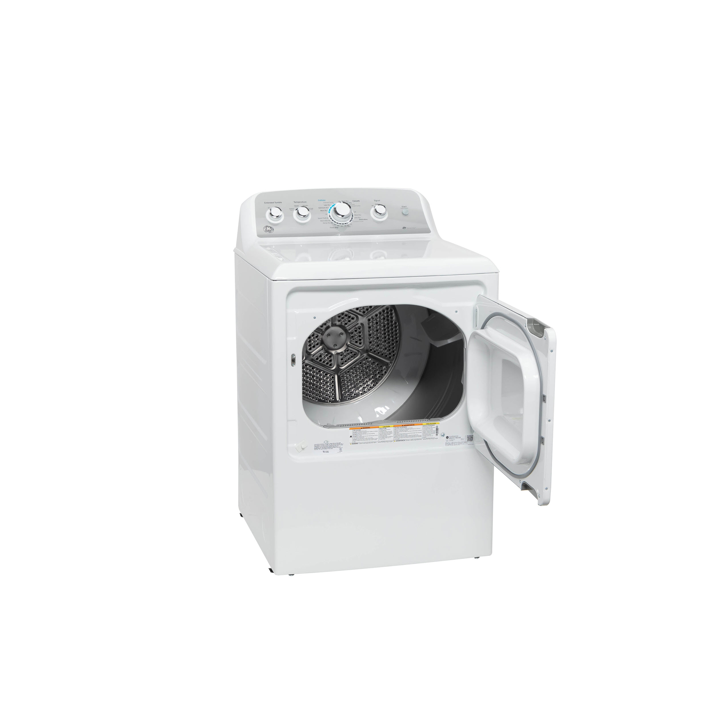 GE - GTD45GASJWS - GE® 7.2 cu. ft. Capacity aluminized alloy drum Gas ...