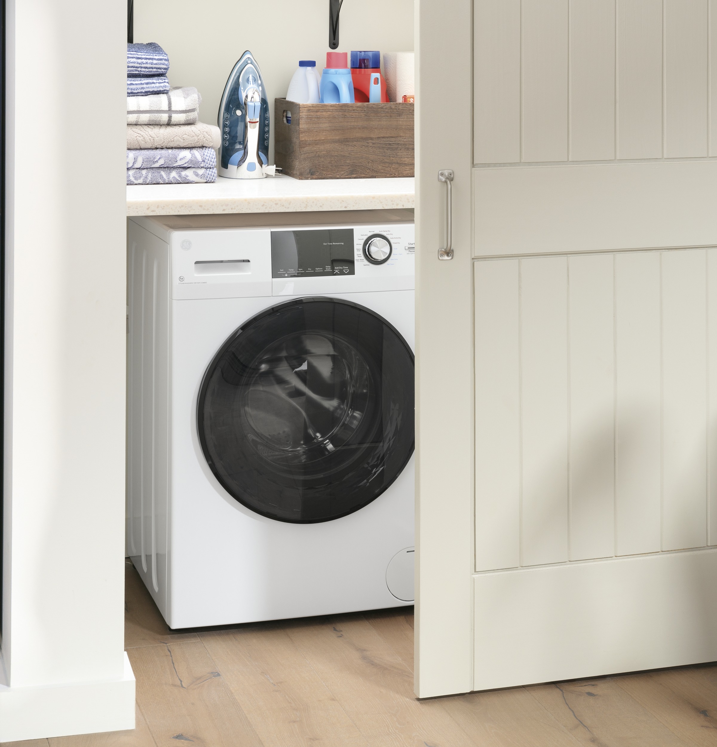 GE - GFQ14ESSNWW - GE® 24" 2.4 cu. ft.Capacity Front Load Washer ...