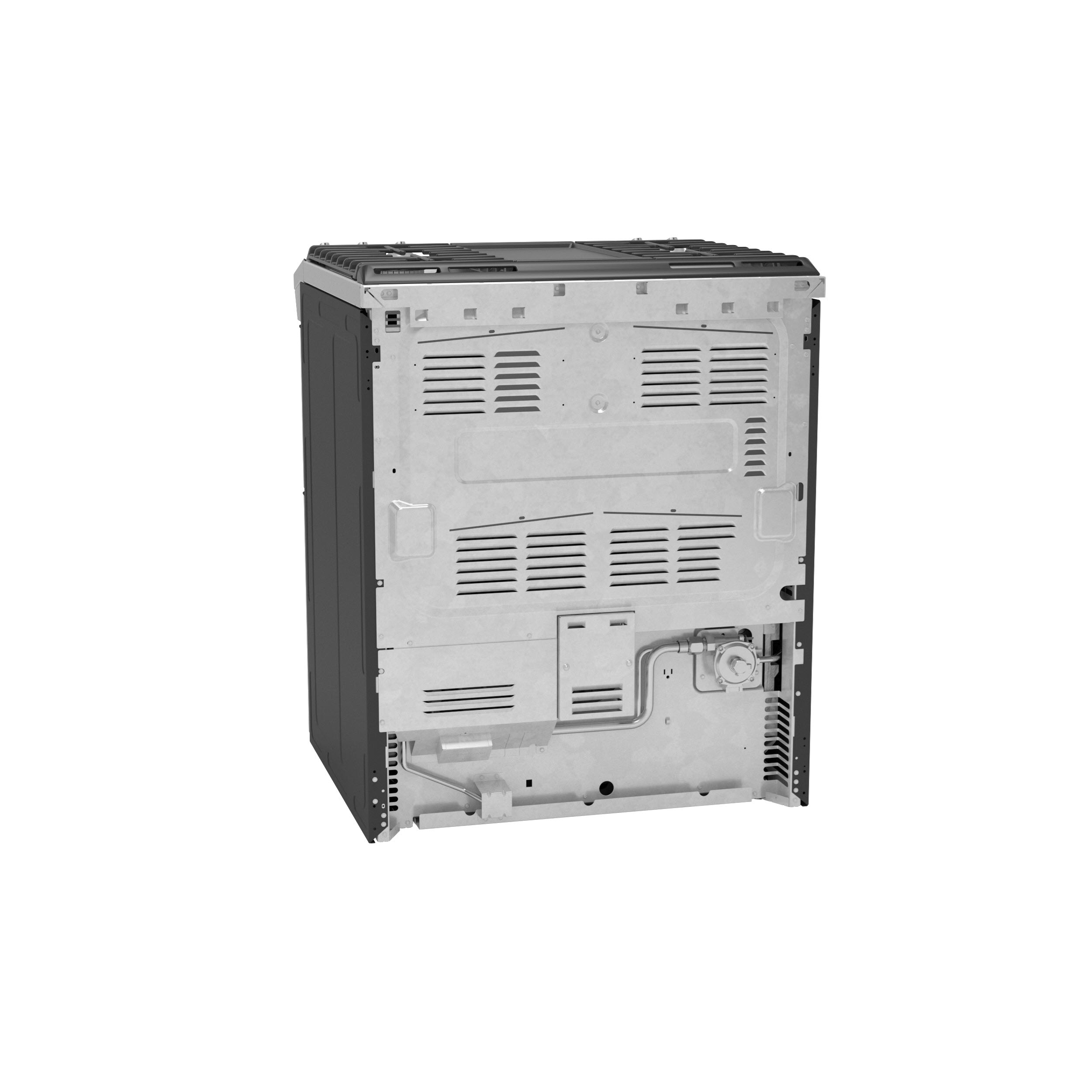 GE - JGSS86SPSS - GE® 30" Slide-In Front Control Gas Double Oven Range ...