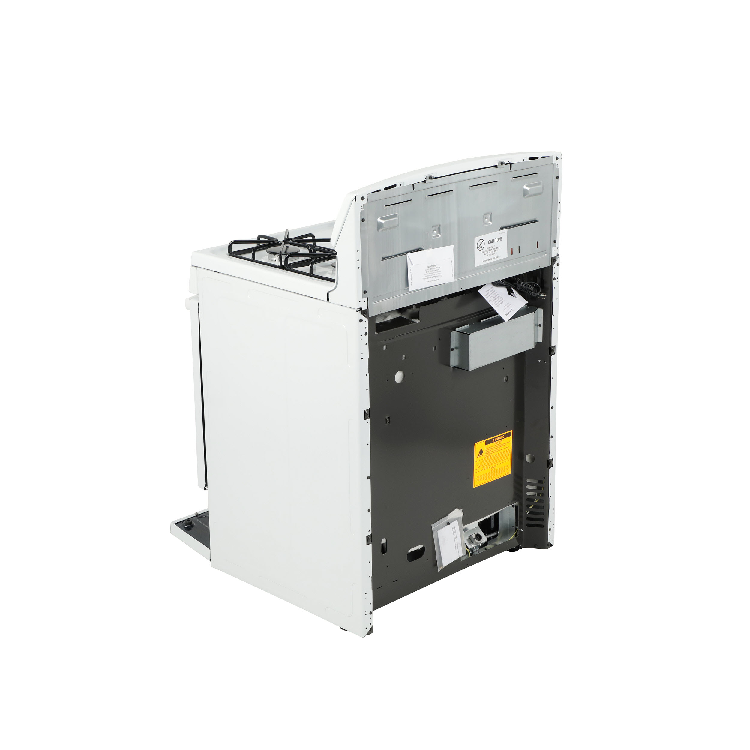 GE - JGBS10DEMWW - GE® 30" Free-Standing Front Control Gas Range ...