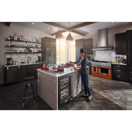 KitchenAid - KRFC704FBS - 23.8 cu. ft. 36" Counter-Depth French Door ...