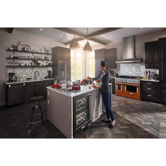 KitchenAid - KRFC704FBS - 23.8 cu. ft. 36" Counter-Depth French Door ...