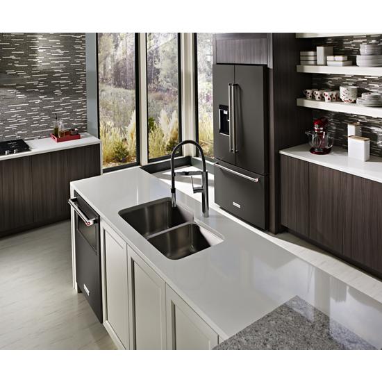 KitchenAid - KRFC704FBS - 23.8 cu. ft. 36" Counter-Depth French Door ...