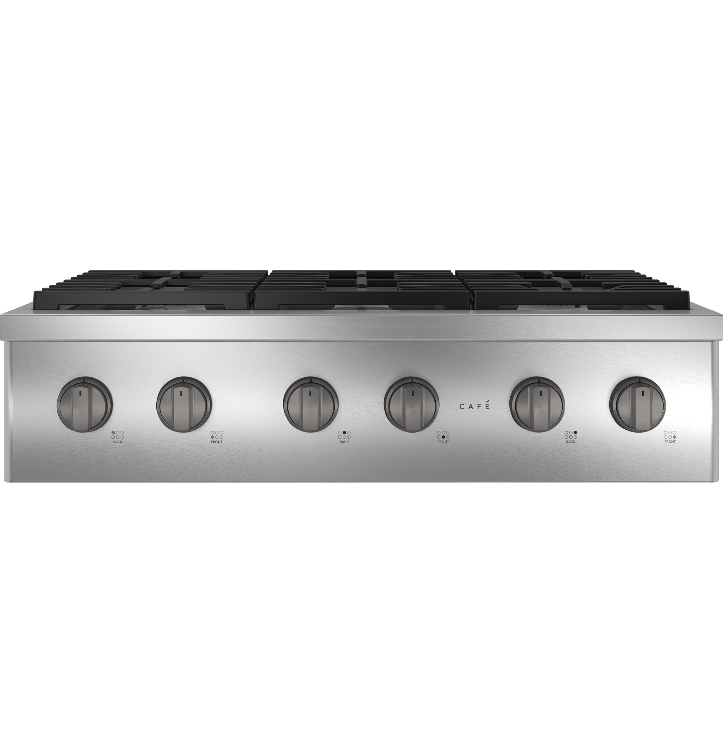 Cafe - CGU366P2TS1 - Café™ 36" Commercial-Style Gas Rangetop with 6 ...