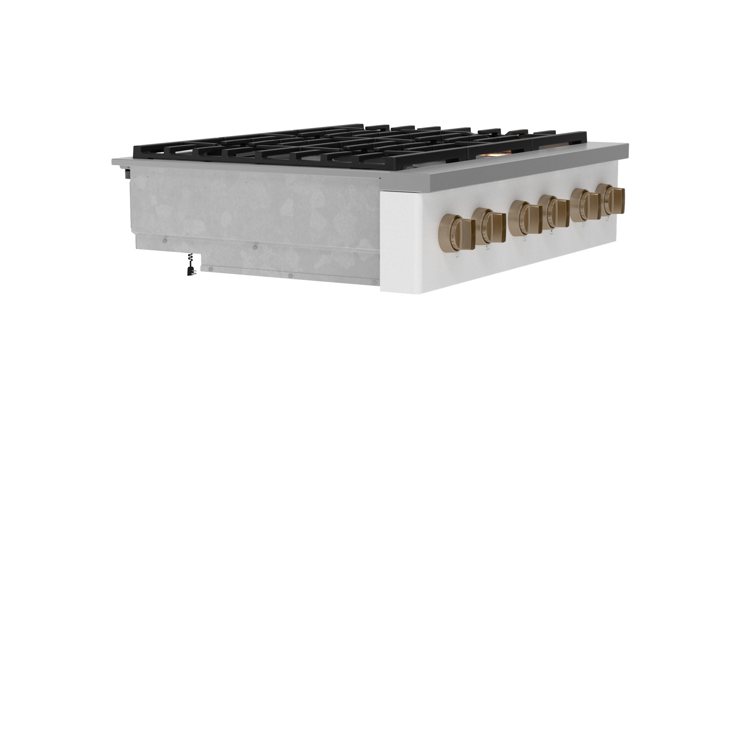 Cafe - CGU366P4TW2 - Café™ 36" Commercial-Style Gas Rangetop with 6 ...