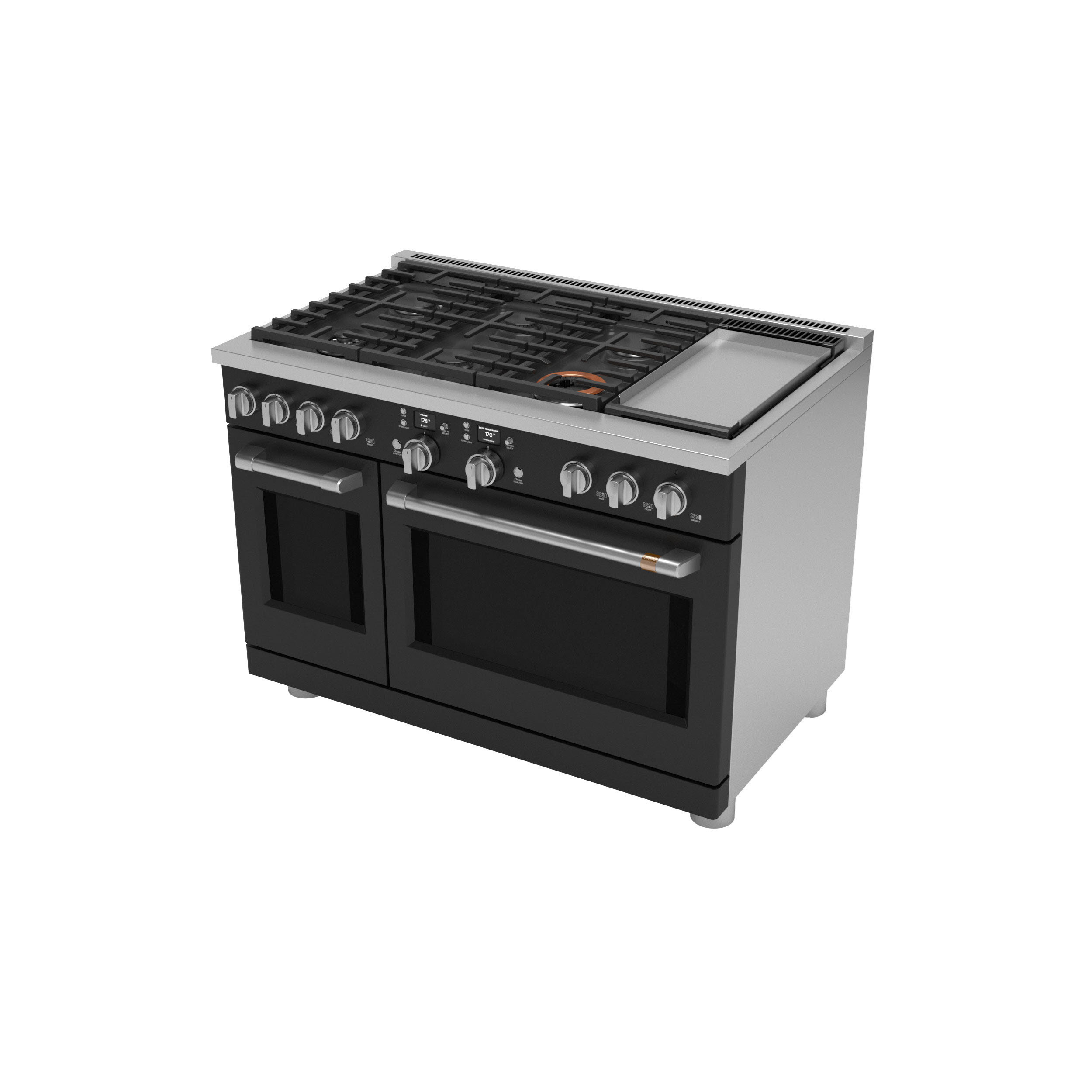 Cafe - C2Y486P3TD1 - Café™ 48" Smart Dual-Fuel Commercial-Style Range ...
