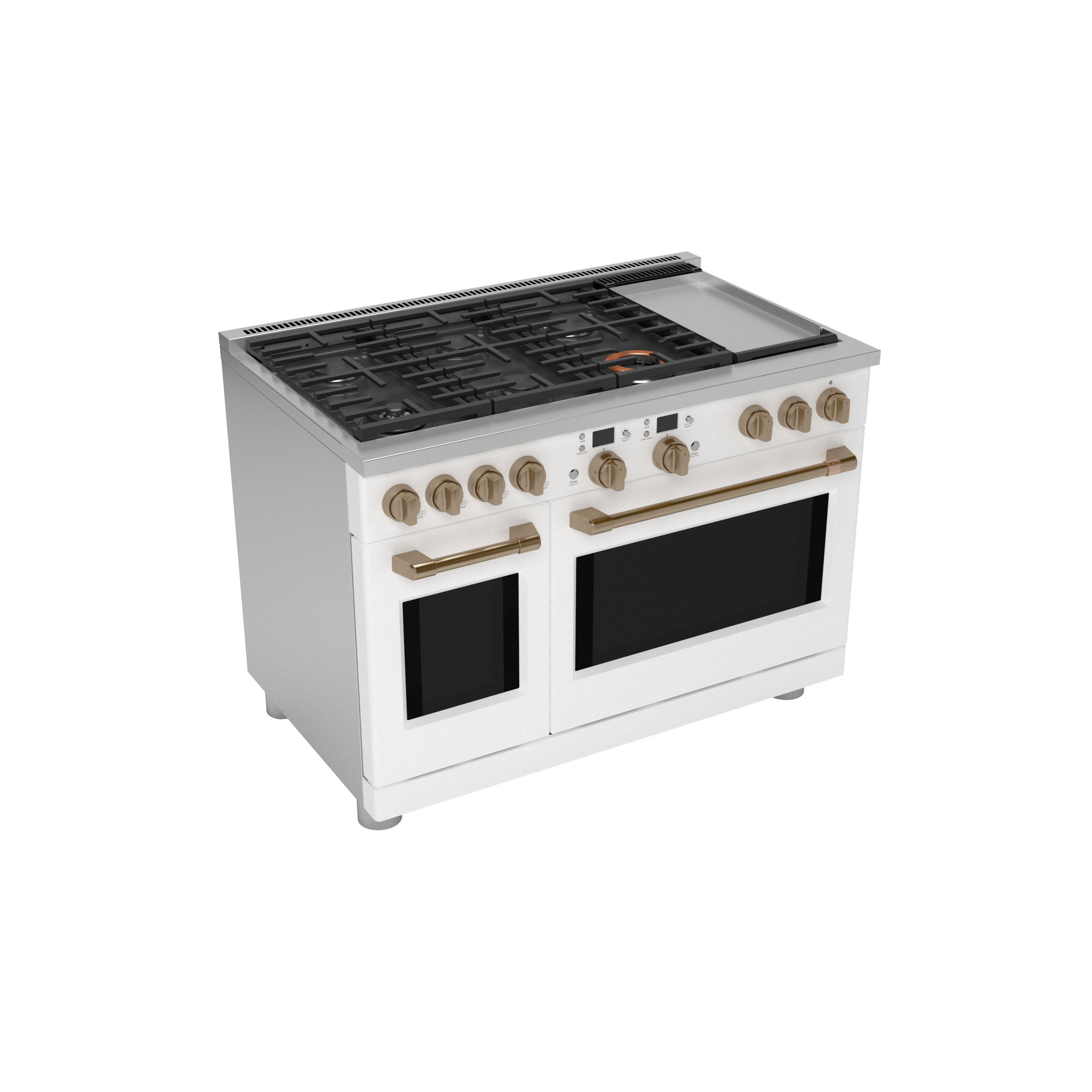 Cafe - C2Y486P4TW2 - Café™ 48" Smart Dual-Fuel Commercial-Style Range ...