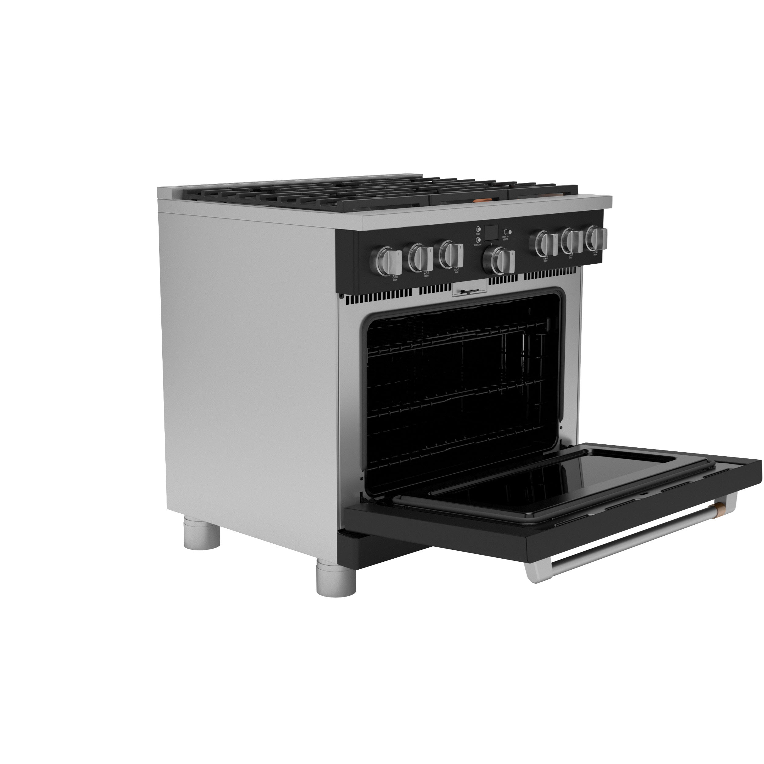 Cafe - C2Y366P3TD1 - Café™ 36" Smart Dual-Fuel Commercial-Style Range ...