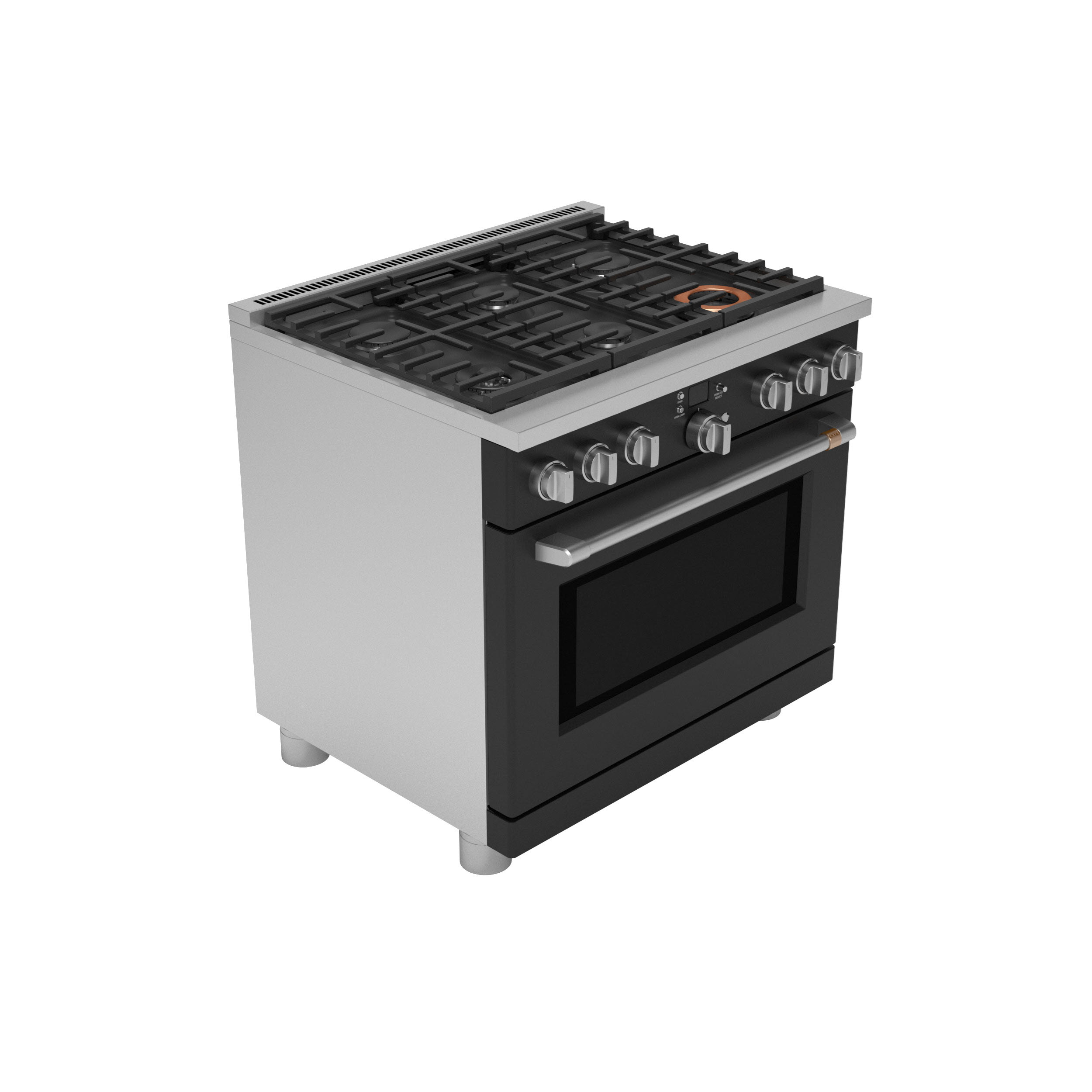Cafe - C2Y366P3TD1 - Café™ 36" Smart Dual-Fuel Commercial-Style Range ...
