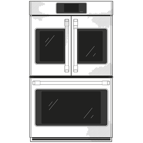 Cafe - CTD90FP2NS1 - Café™ Professional Series 30" Smart Built-In ...
