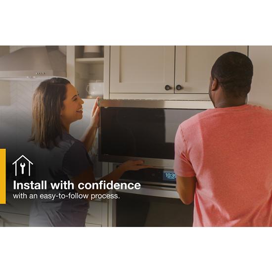 Whirlpool - WMT50011KS - 1.1 cu. ft. Built-In Microwave with Slim Trim ...