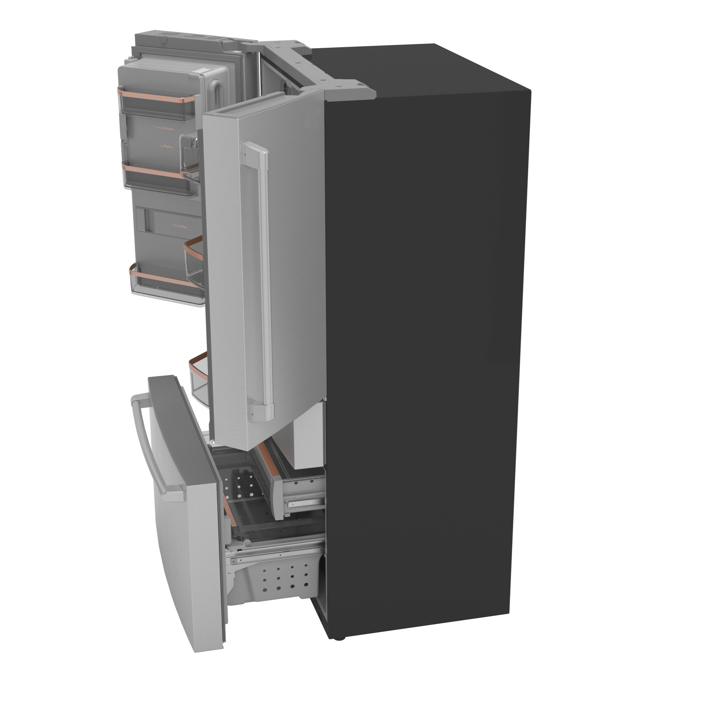 Cafe - CXE22DP2PS1 - Café™ ENERGY STAR® 22.3 Cu. Ft. Smart Counter ...