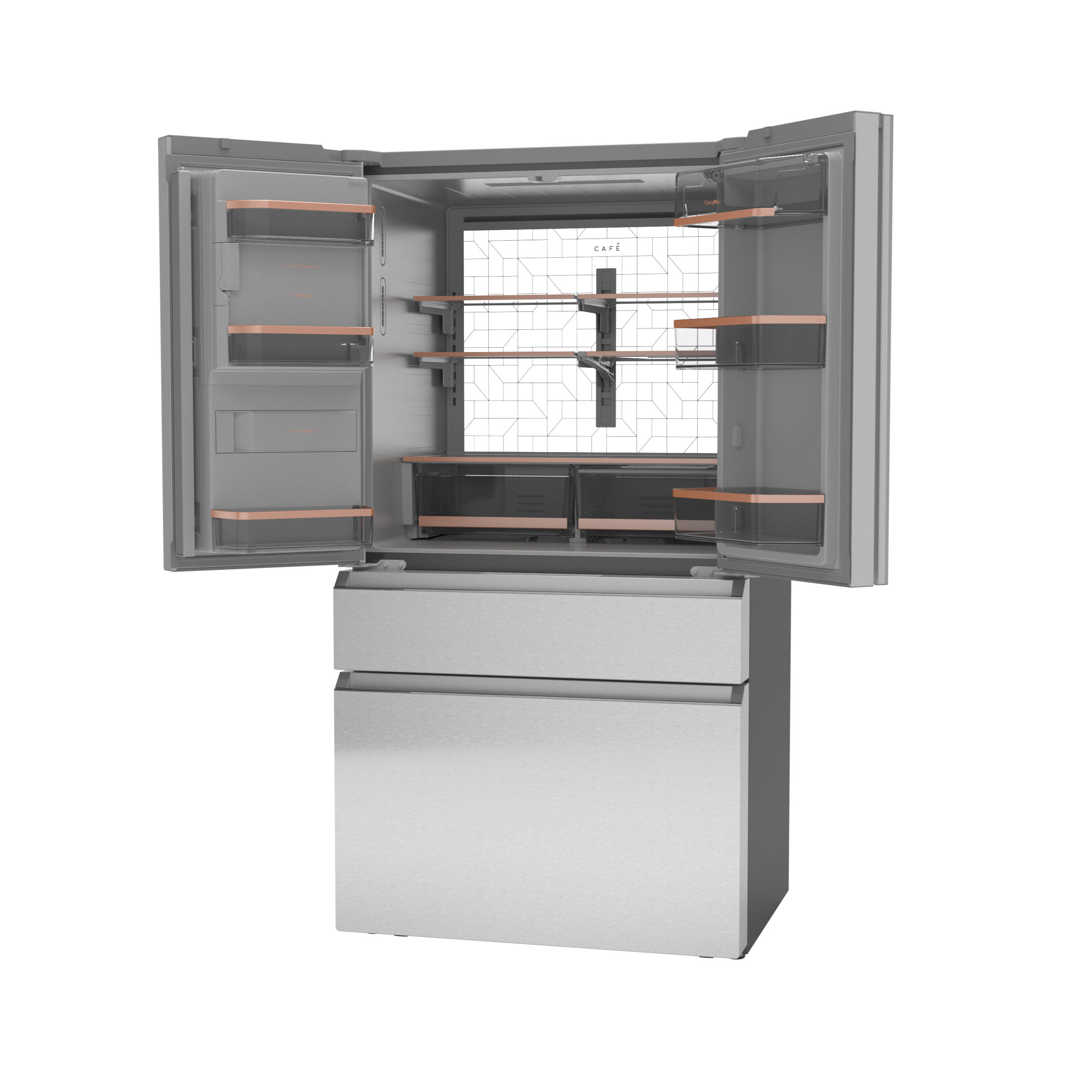 Cafe - CXE22DM5PS5 - Café™ ENERGY STAR® 22.3 Cu. Ft. Smart Counter ...