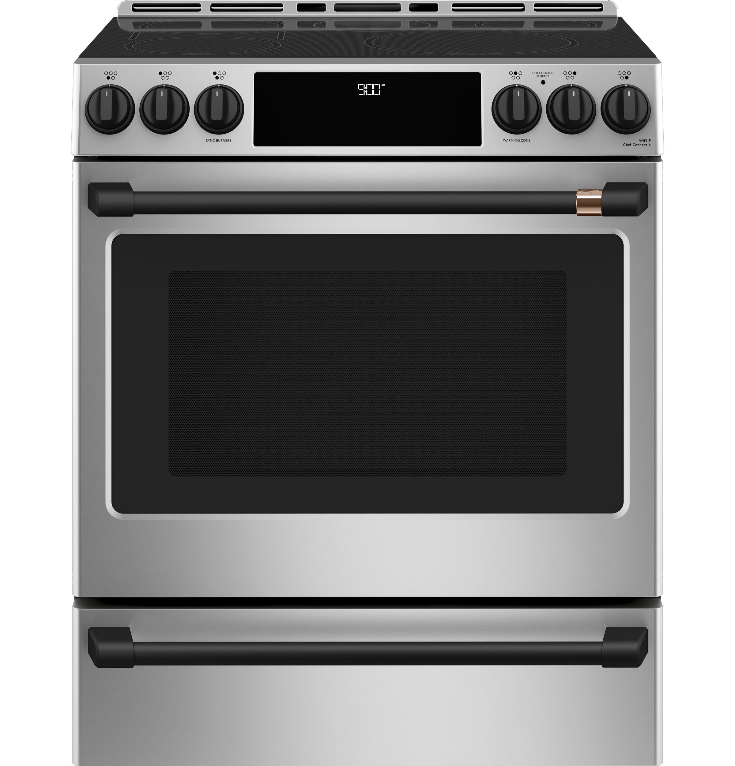 Cafe - CHS900P2MS1 - Café™ 30" Smart Slide-In, Front-Control, Induction ...
