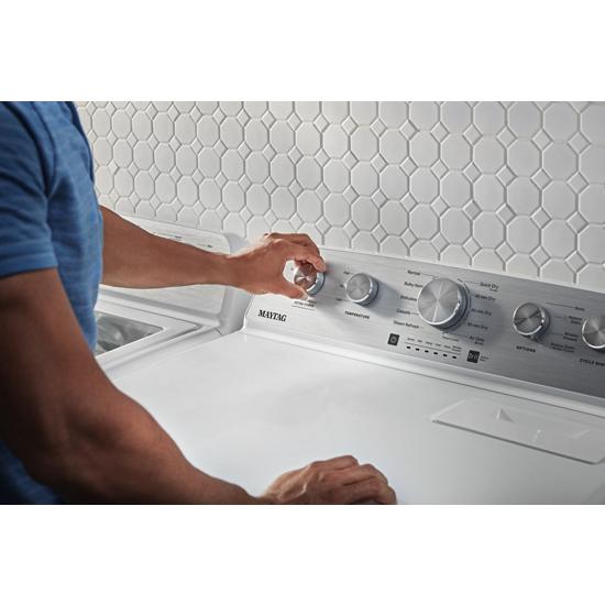 Maytag - MED5430MW - Top Load Electric Dryer with Steam-Enhanced Cycles ...