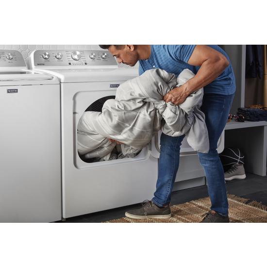 Maytag - MED5430MW - Top Load Electric Dryer with Steam-Enhanced Cycles ...