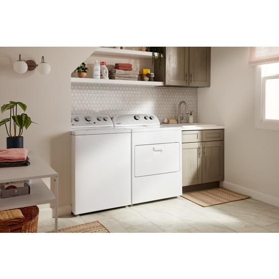 Whirlpool - WED4950HW - 7.0 cu. ft. Top Load Electric Dryer with ...