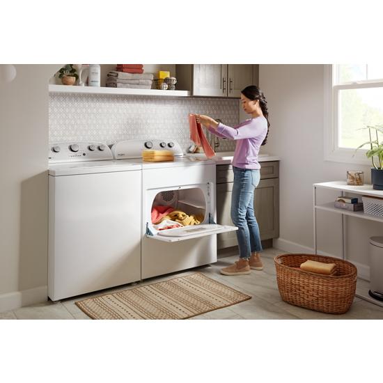Whirlpool - WED4950HW - 7.0 cu. ft. Top Load Electric Dryer with ...
