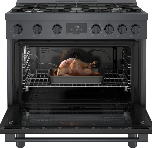 Bosch - HDS8645U - 800 Series, Dual Fuel Freestanding Range, 36 ...