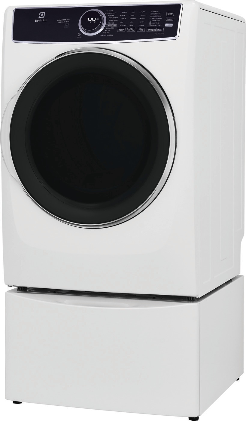 Electrolux - ELFE7637AW - Front Load Perfect Steam™ Electric Dryer with ...