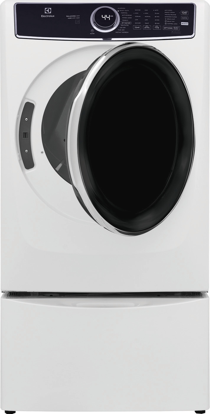 Electrolux - ELFE7637AW - Front Load Perfect Steam™ Electric Dryer with ...