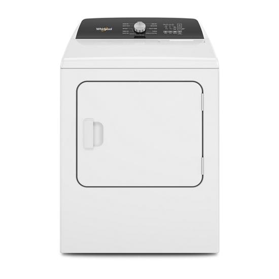 Whirlpool - WED5050LW - 7.0 Cu. Ft. Top Load Electric Moisture Sensing ...