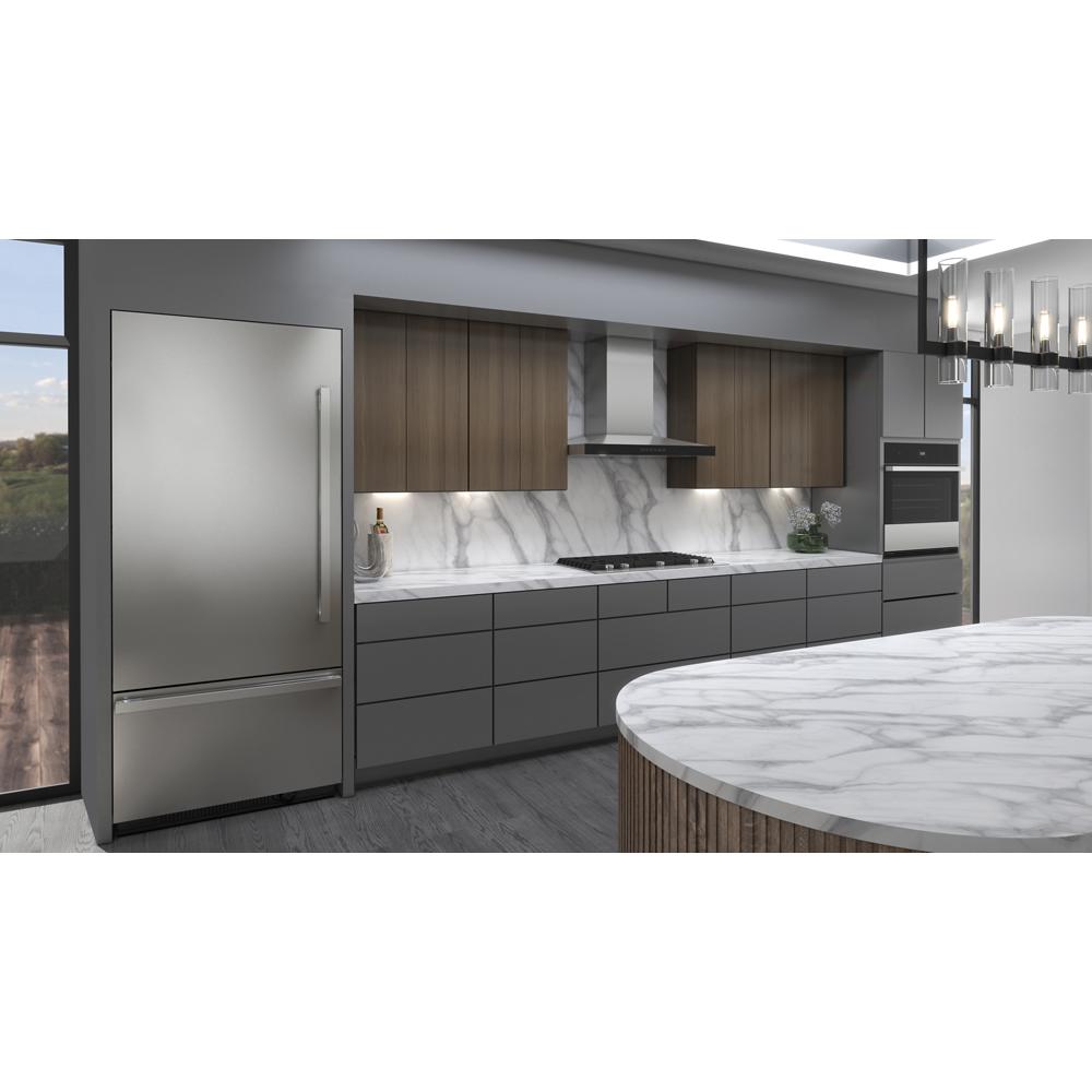 Jenn-Air - JB36NXFXLE - 36” Panel-Ready Built-In Bottom-Freezer ...